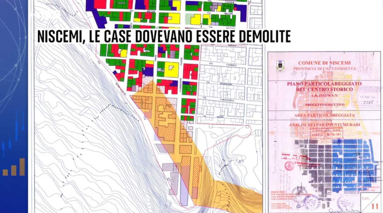 Niscemi, la storia della frana dal 1790 al 1997. VIDEO | Sky TG24