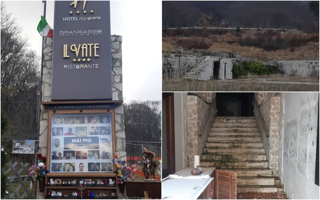 Hotel Rigopiano, cosa è rimasto oggi del resort travolto da una valanga ...