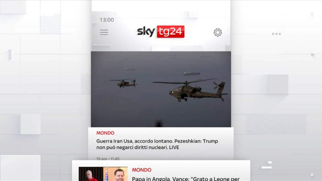 I titoli di Sky TG24 del 19 aprile, edizione delle 13 | Video Sky TG24