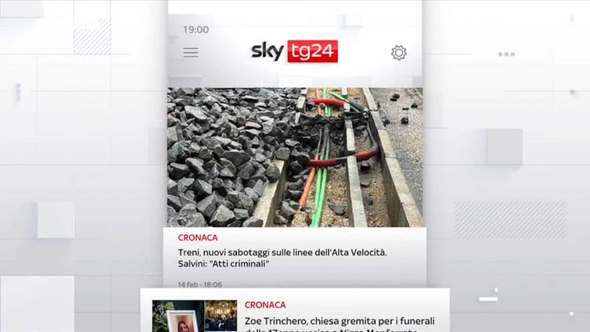 I titoli di Sky TG24 del 14 febbraio: edizione delle 19 | Video Sky TG24
