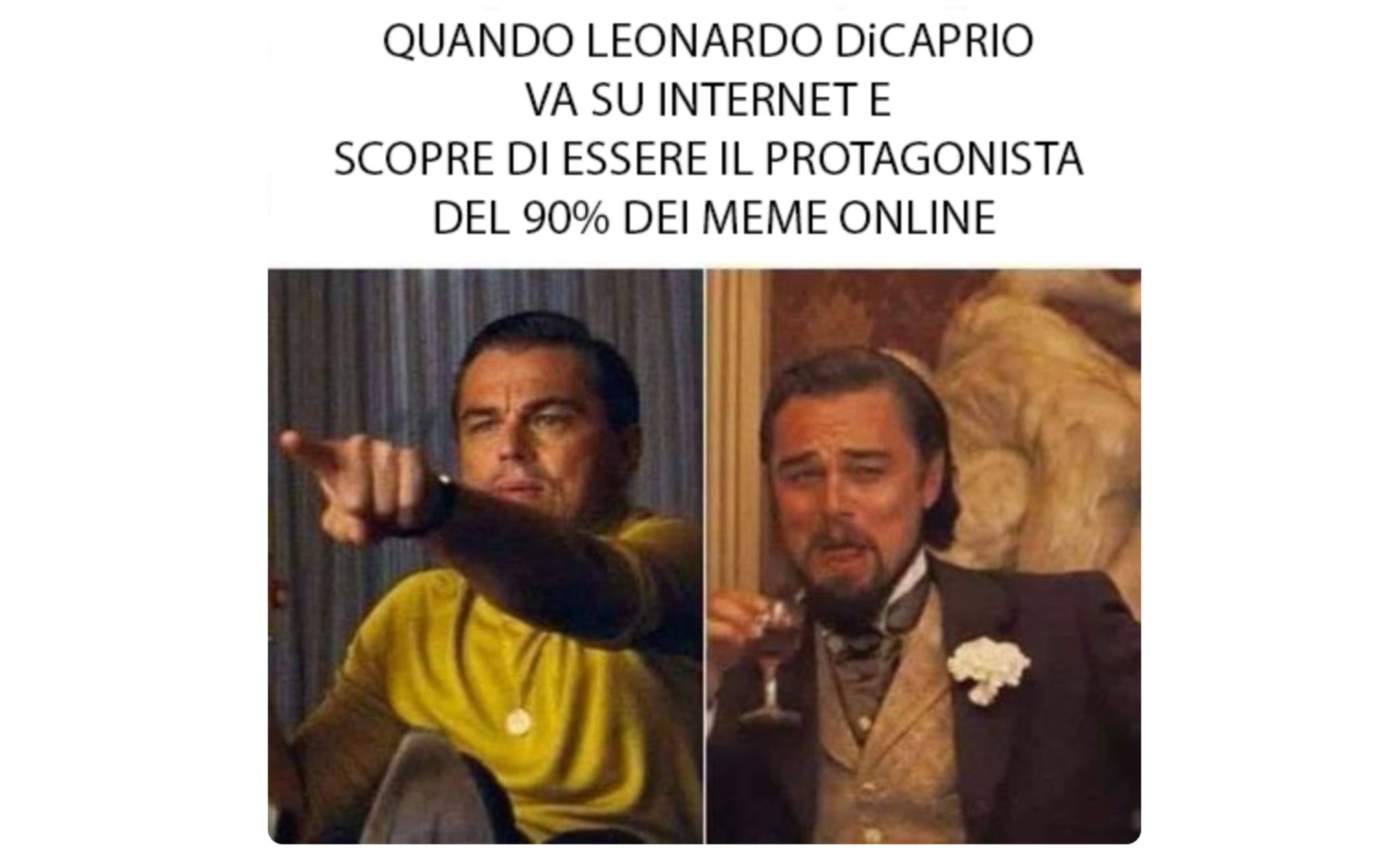 I migliori meme con Leonardo DiCaprio protagonista, da Il grande Gatsby ...