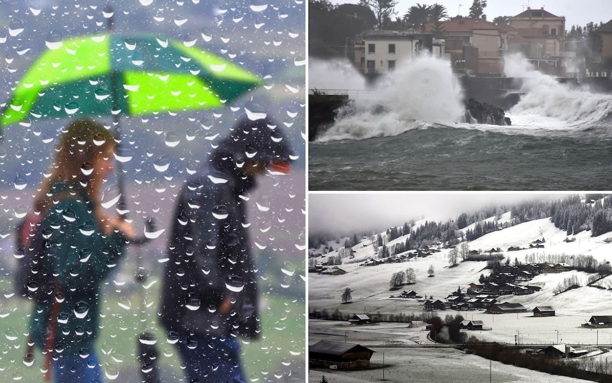 Meteo, dopo l’ondata di gelo in arrivo piogge, neve e forti venti: ecco ...