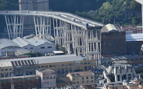 Crollo Ponte Morandi, 7 anni fa la tragedia a Genova. FOTO | Sky TG24
