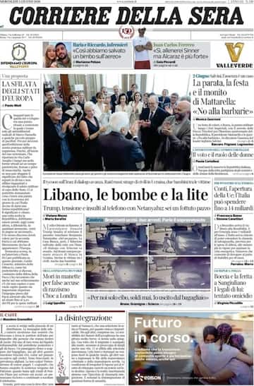 Le prime pagine dei quotidiani di oggi 3 giugno: la rassegna stampa ...