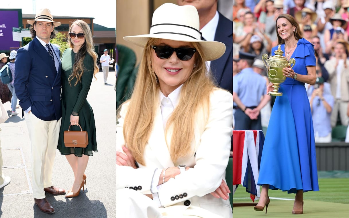 Wimbledon 2025, i voti ai look dei vip sugli spalti, da Kate Middleton ...