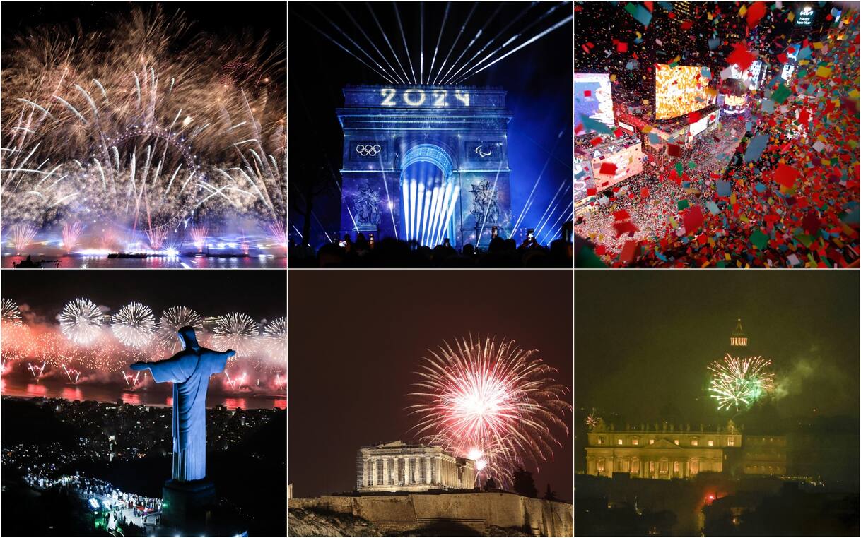 Capodanno 2024, festeggiamenti e celebrazioni nel mondo. FOTO | Sky TG24