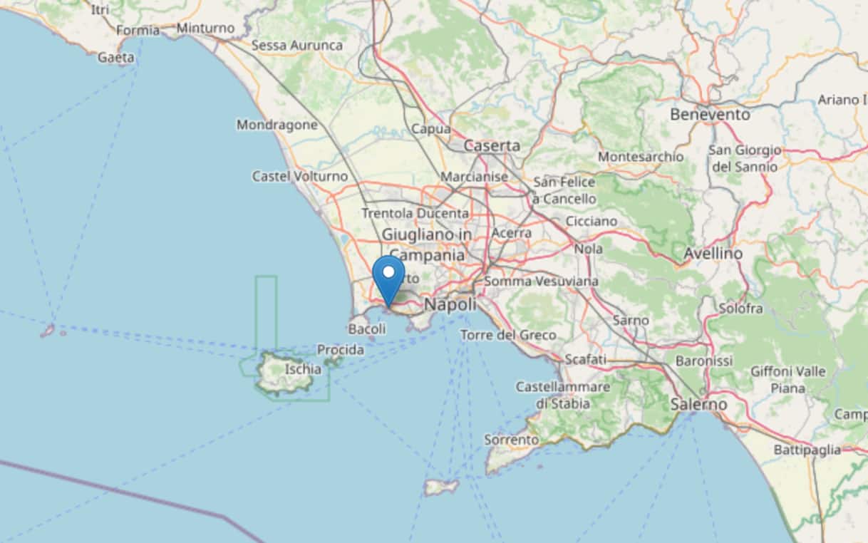 Scossa di terremoto di magnitudo 4 ai Campi Flegrei. Sequenza sismica ...