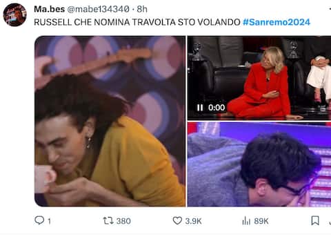Sanremo 2024, i meme più divertenti sulla terza serata del Festival ...