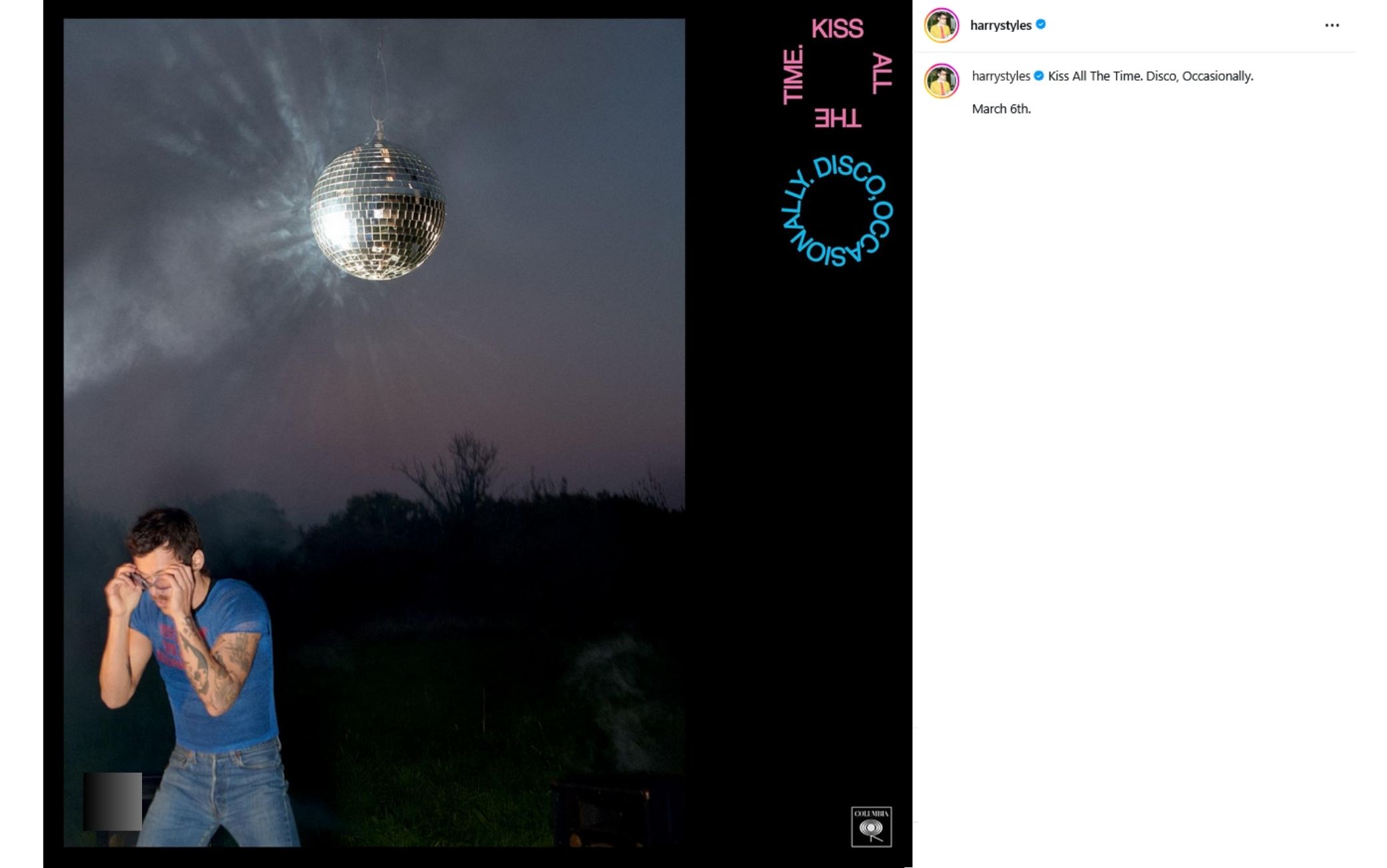 Harry Styles ha annunciato il titolo del nuovo album: 'Kiss All the ...