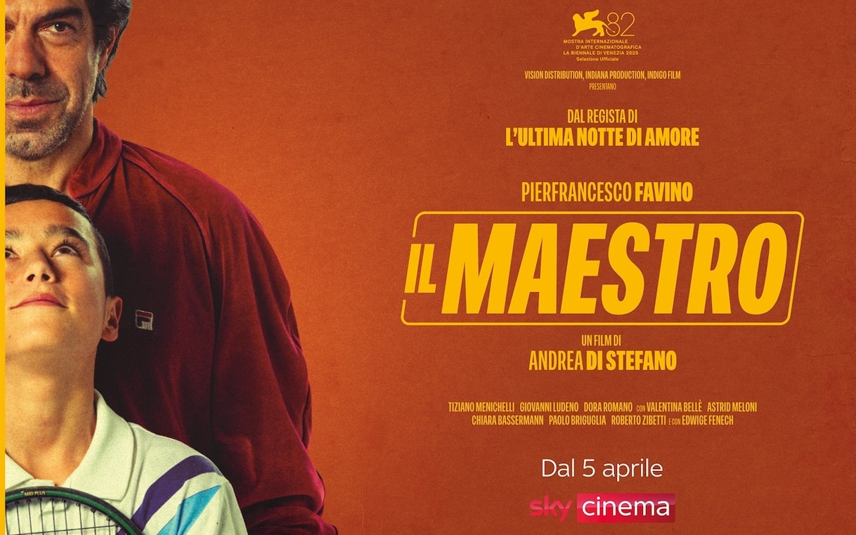 Il Maestro, il film con Pierfrancesco Favino in prima TV su Sky Cinema ...