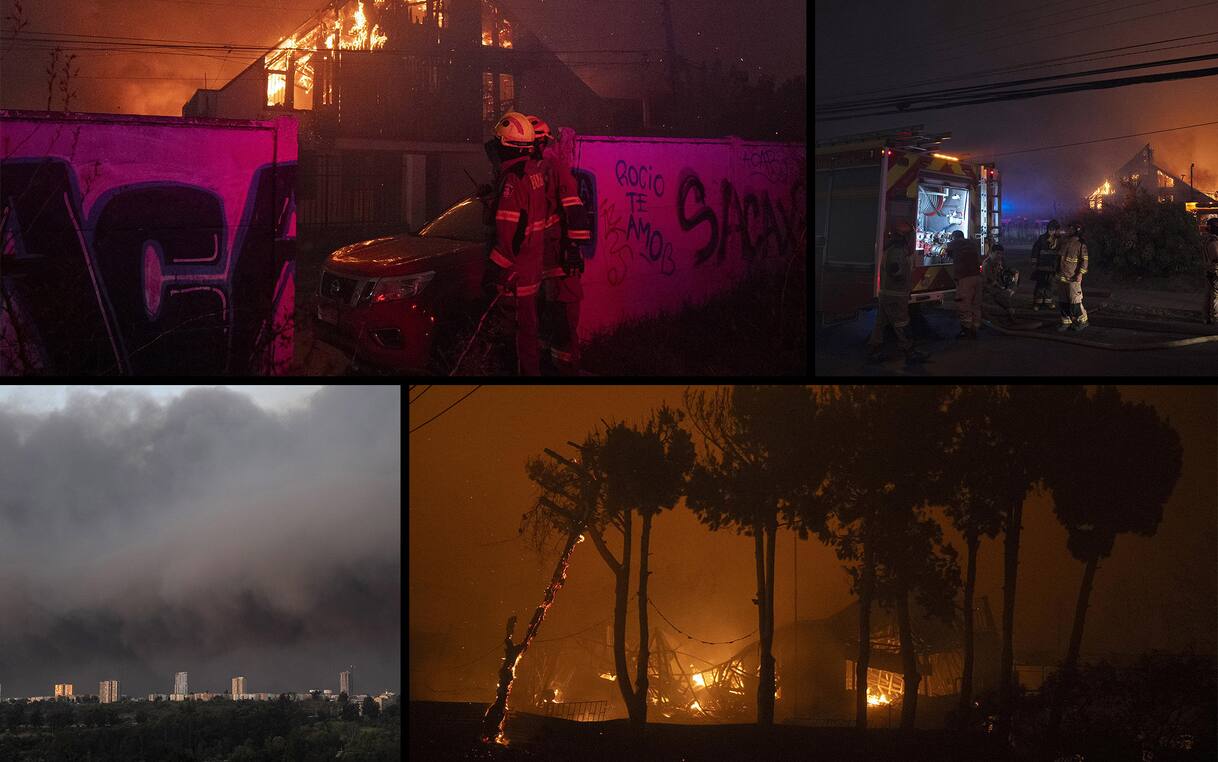 Incendio in Cile, decretato lo stato di emergenza: fino a 16 morti ...
