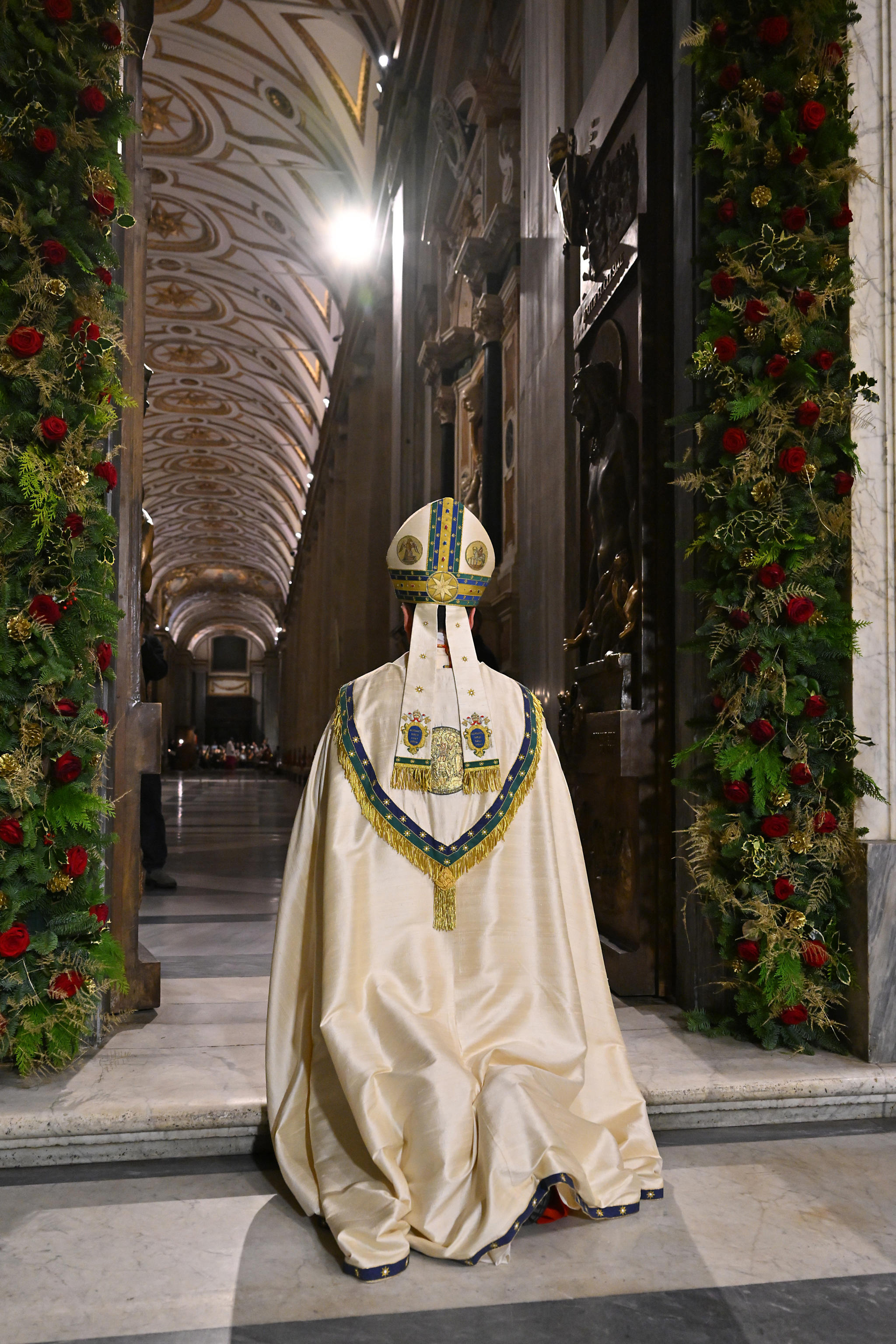 Giubileo, chiusa la Porta Santa della Basilica di Santa Maria Maggiore ...