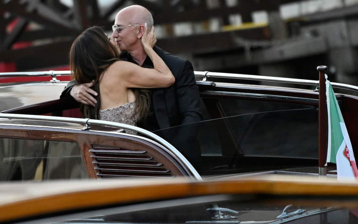 Gran finale all’Arsenale per le nozze di Bezos e Sanchez: notte di ...