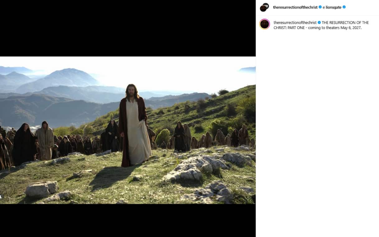 La Resurrezione di Cristo, la prima foto del film di Mel Gibson I Sky TG24