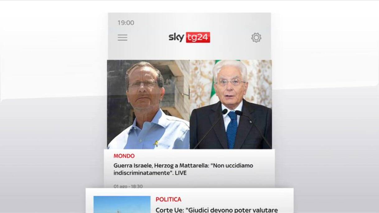 I titoli di Sky TG24, edizione delle 19 | Video Sky TG24