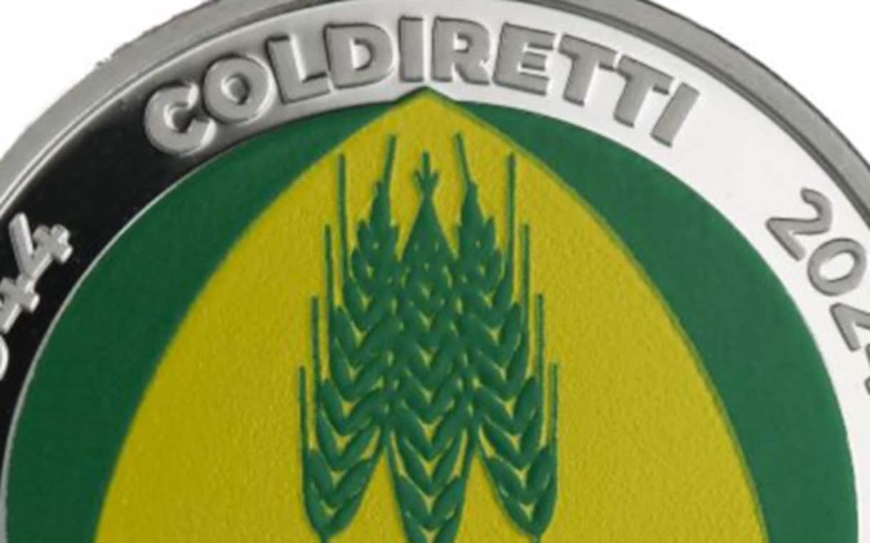 Coldiretti, moneta celebrativa per 80 anni: è il primo conio da 4 euro ...