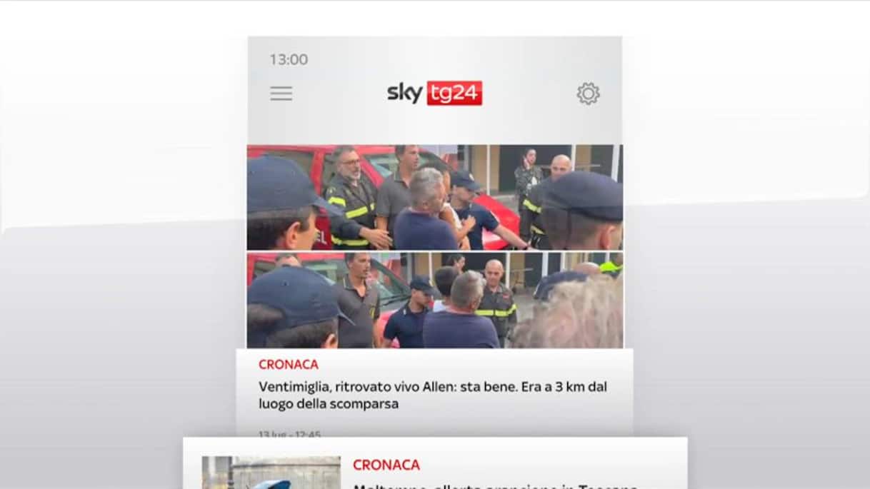 I titoli di Sky Tg24 del 13 luglio, edizione delle 13 | Video Sky TG24