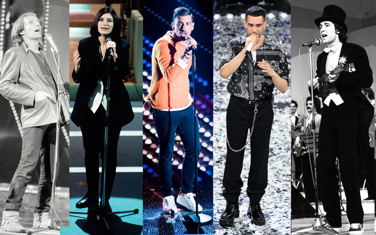 Sanremo: da Vasco Rossi a Mahmood, le 30 canzoni più iconiche del festival