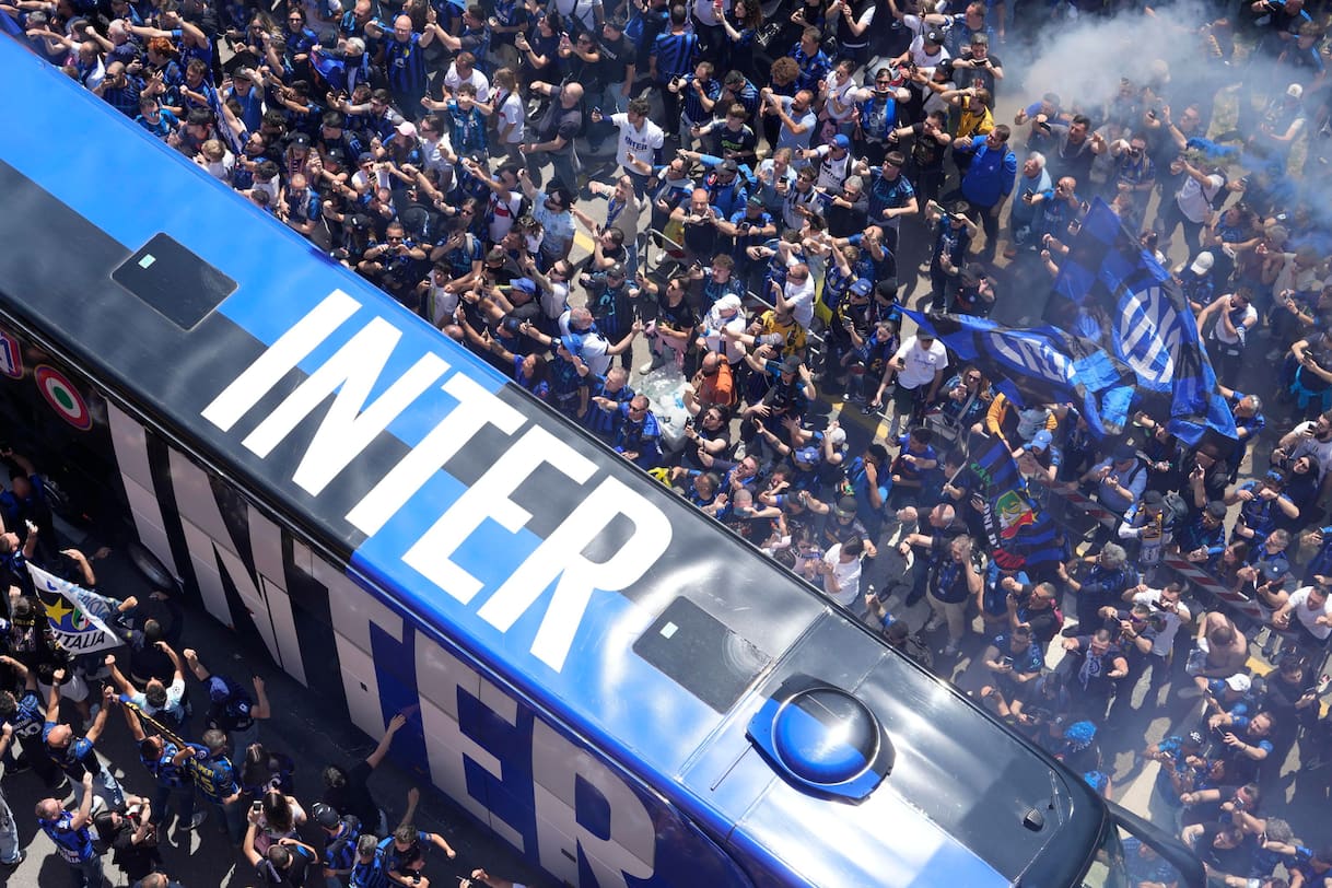 Scudetto Inter, la festa dei Campioni d'Italia a San Siro. FOTO
