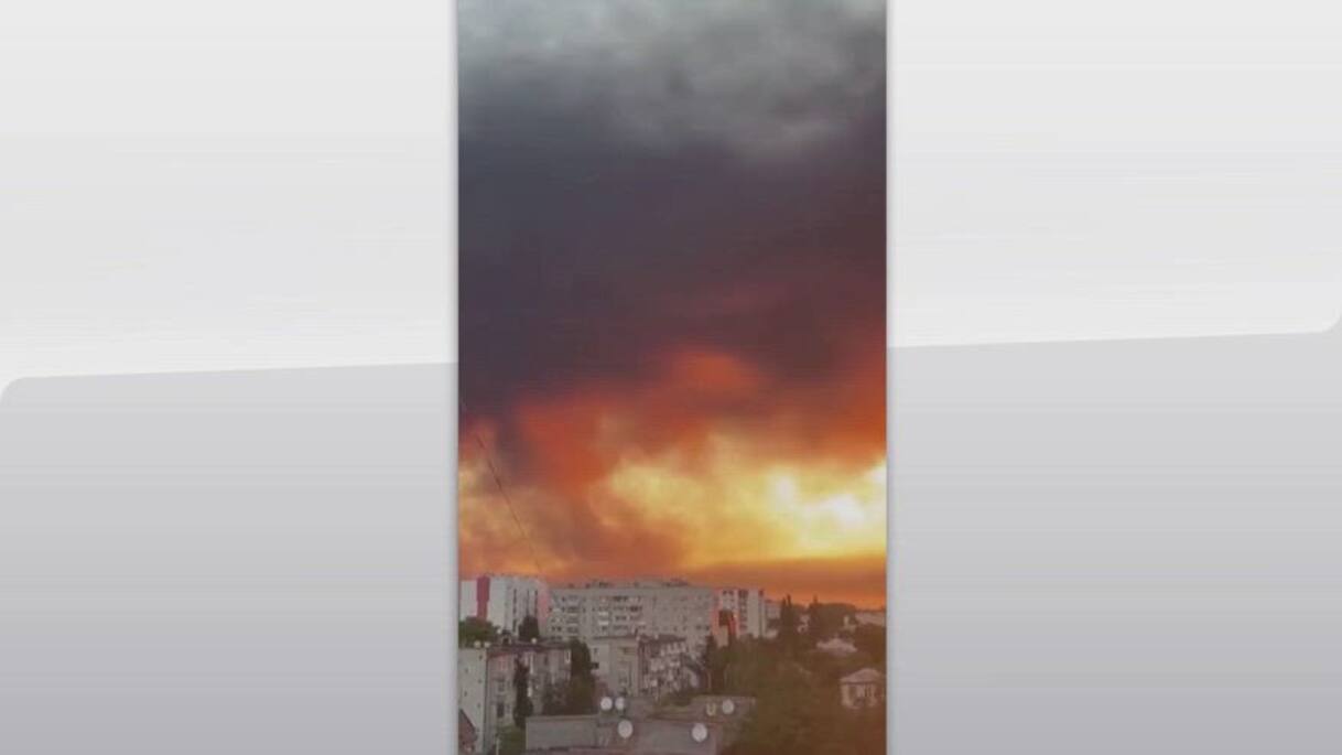 Guerra Ucraina, la città di Kremenchuk dopo l'attacco russo | Video Sky ...