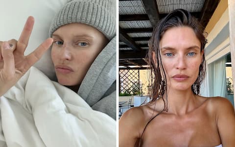 No Makeup: 38 star con e senza trucco, da Kim Kardashian a Elodie FOTO ...