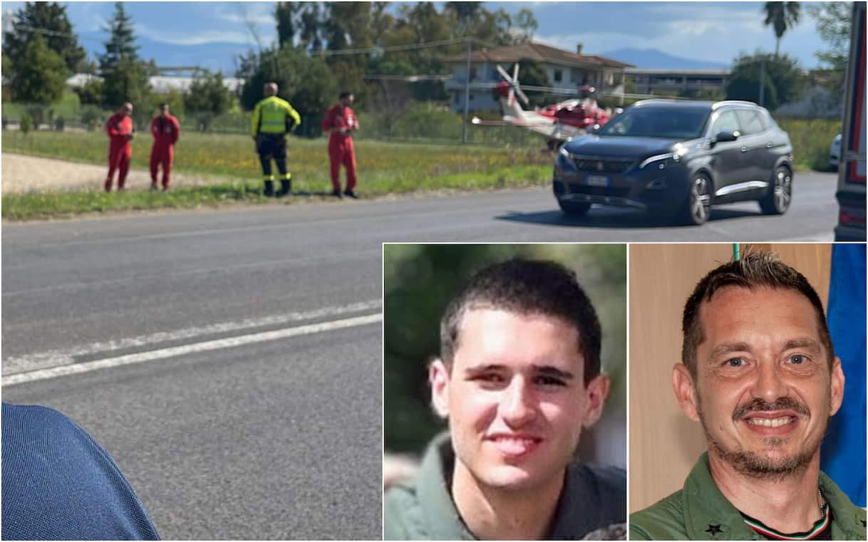 Incidente aereo aeronautica militare a Sabaudia, morti Simone Mettini e ...