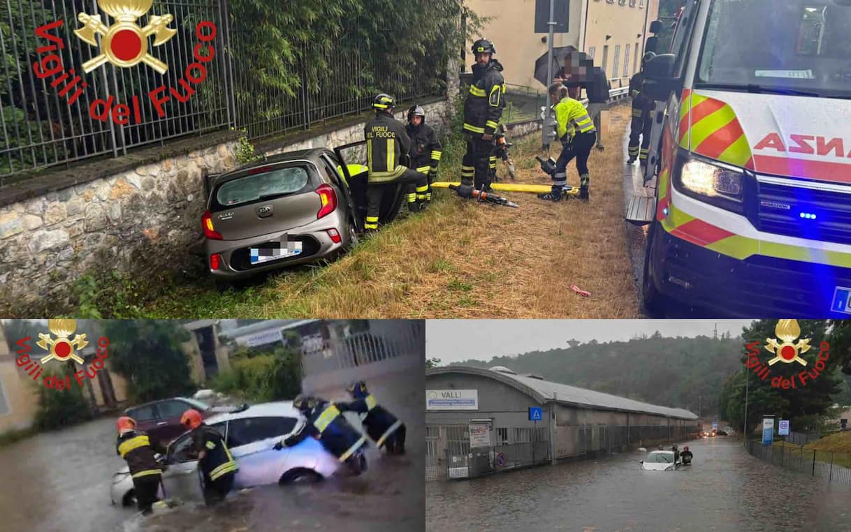Maltempo in Lombardia: voli dirottati a Bergamo, disagi a Como e in ...