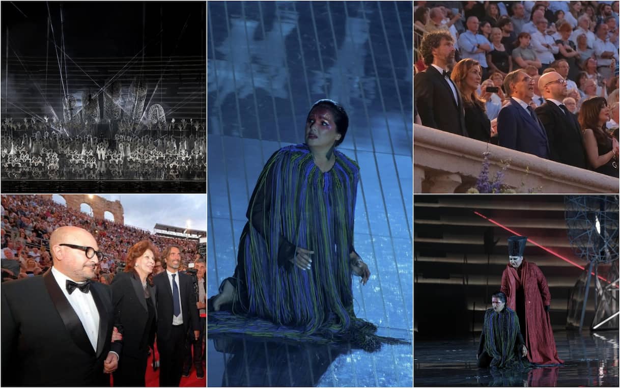 Arena di Verona Opera Festival, la 100esima edizione apre con l’Aida di ...