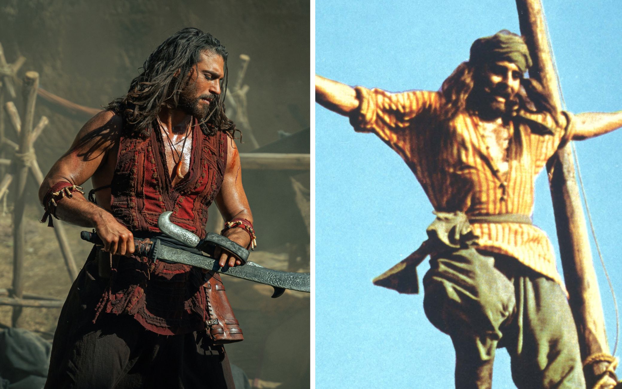 Sandokan, confronto tra attori del cast della serie con Can Yaman e lo ...