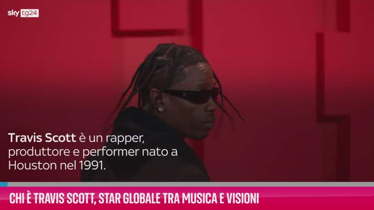 Chi è Travis Scott, star globale tra musica e visioni | Video Sky TG24