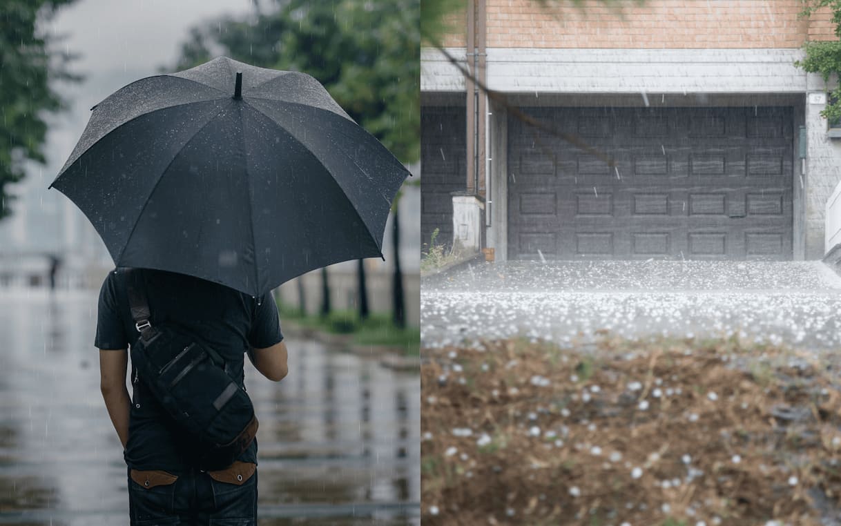 Previsioni meteo, temporali e grandine in arrivo: le zone a rischio ...