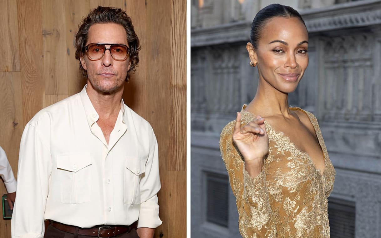 Matthew McConaughey e Zoe Saldaña attesi a Iseo per le riprese del film ...