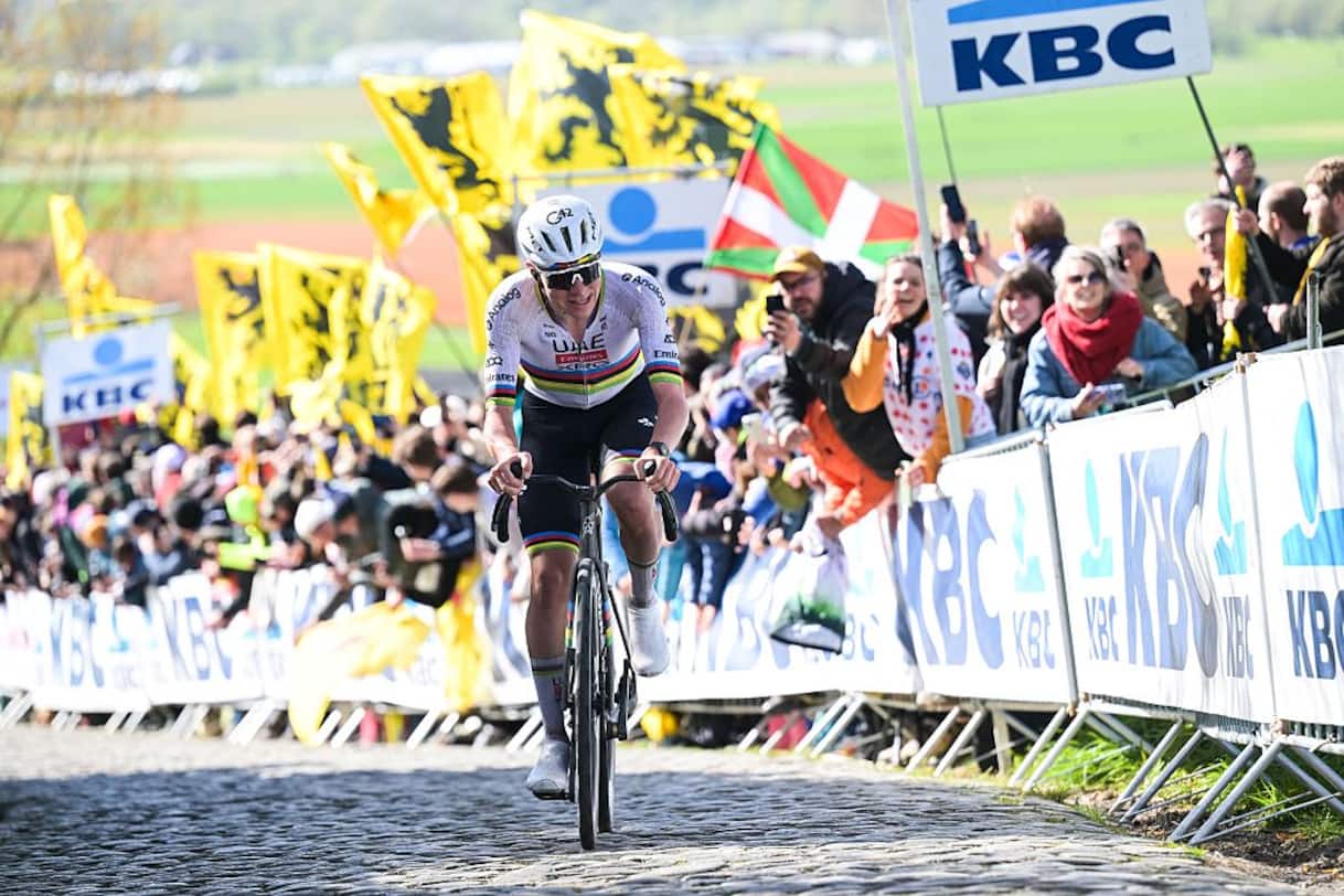 Giro delle Fiandre 2026, vince Pogacar: la classifica completa