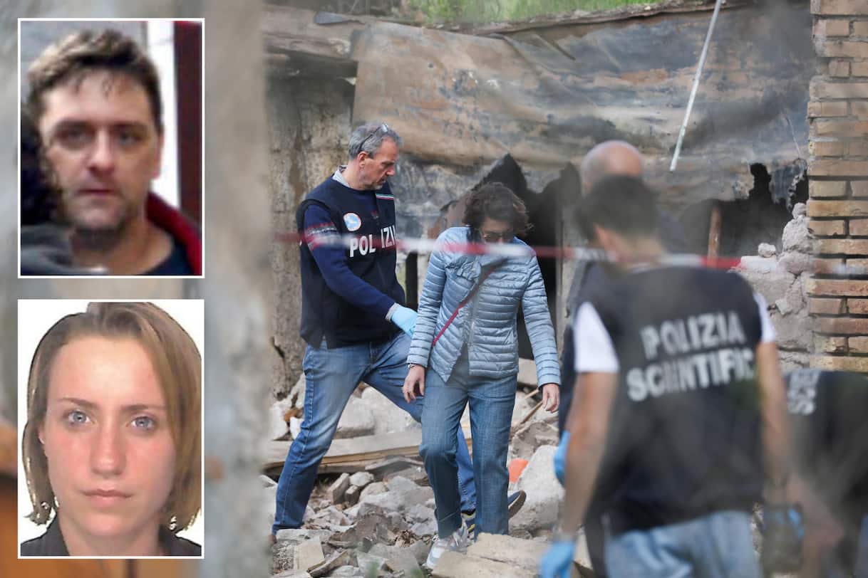 Crolla il tetto di un casolare nel Parco degli Acquedotti di Roma: due ...