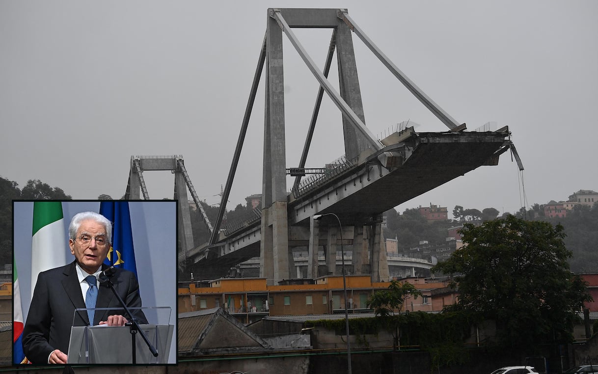 Crollo del Ponte Morandi a Genova, Mattarella: “Fare giustizia” | Sky TG24