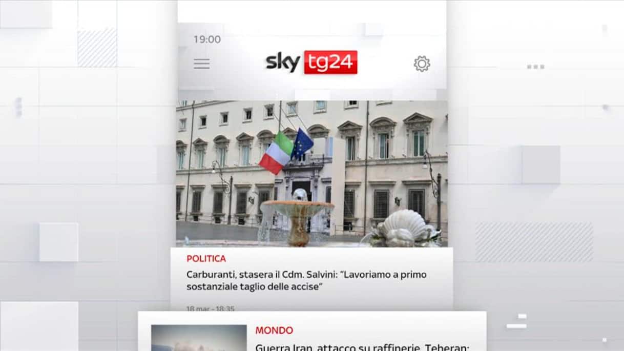 I titoli di Sky TG24 del 18 marzo, edizione delle 19 | Video Sky TG24
