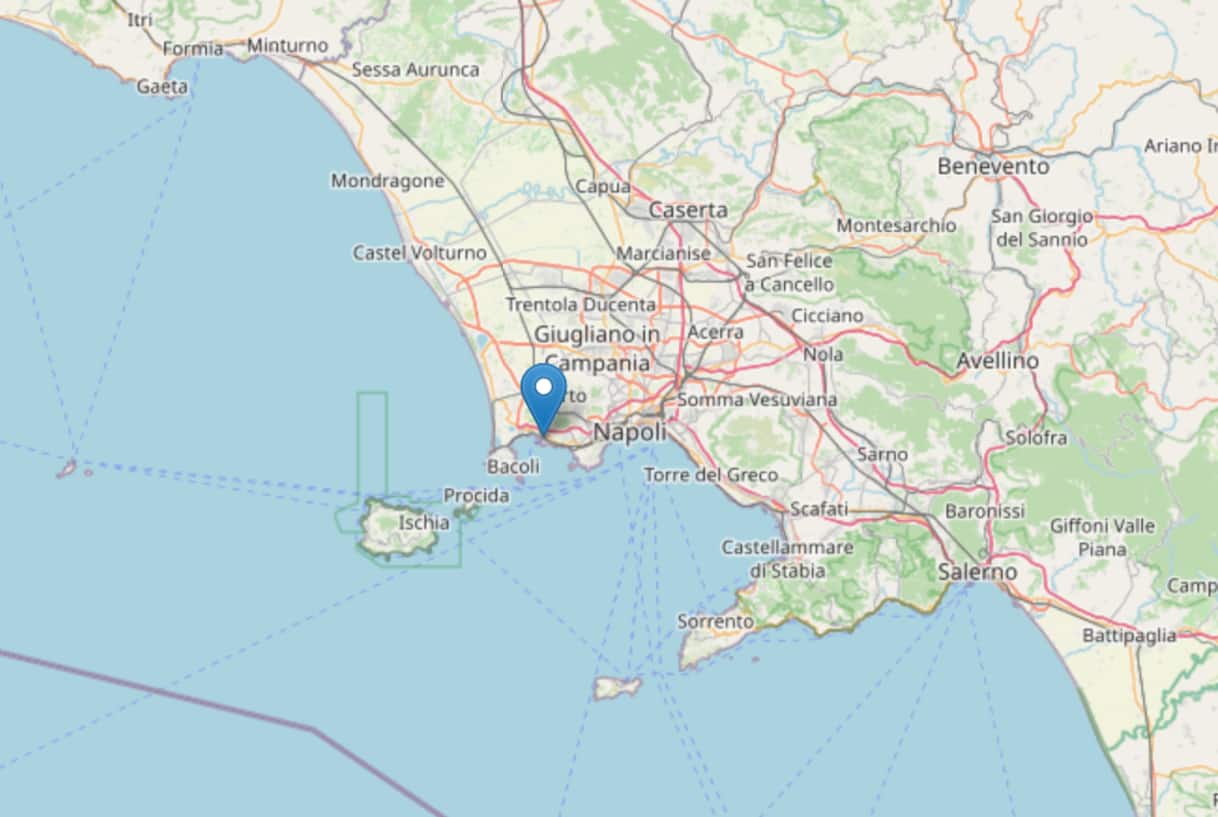 Campi Flegrei, scossa di terremoto di magnitudo 3.0 | SkyTG24