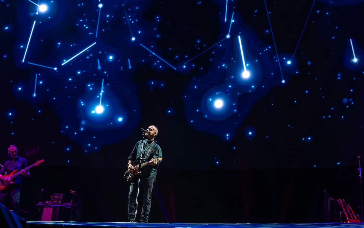 Eros Ramazzotti in concerto a Milano San Siro, grande festa con Giorgia ...