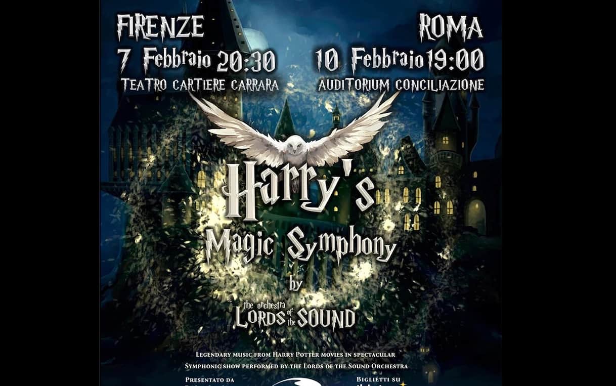 Harry’s Magic Symphony dei Lords of the Sound: Hogwarts dal vivo a ...