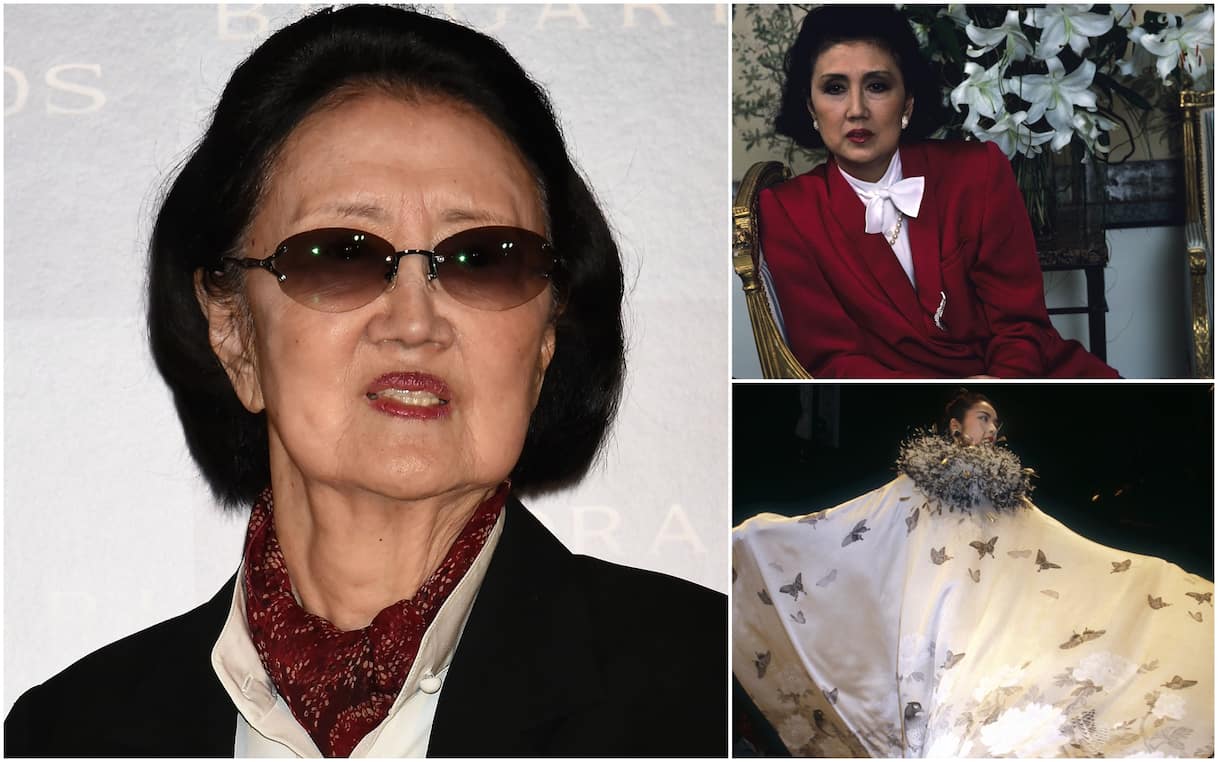 Addio alla stilista giapponese Hanae Mori, “Sua Maestà delle farfalle ...