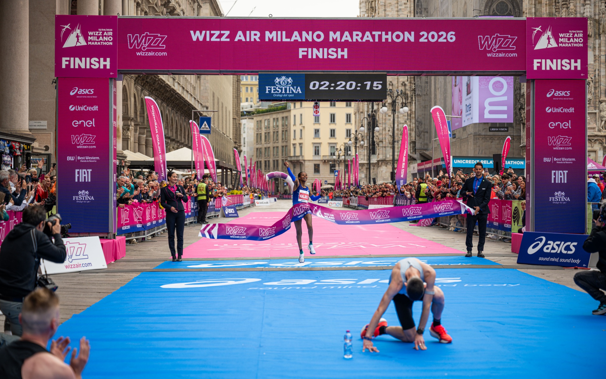 Maratona di Milano 2026, vincono Kibiwott e Chekole. Oltre 15mila ...
