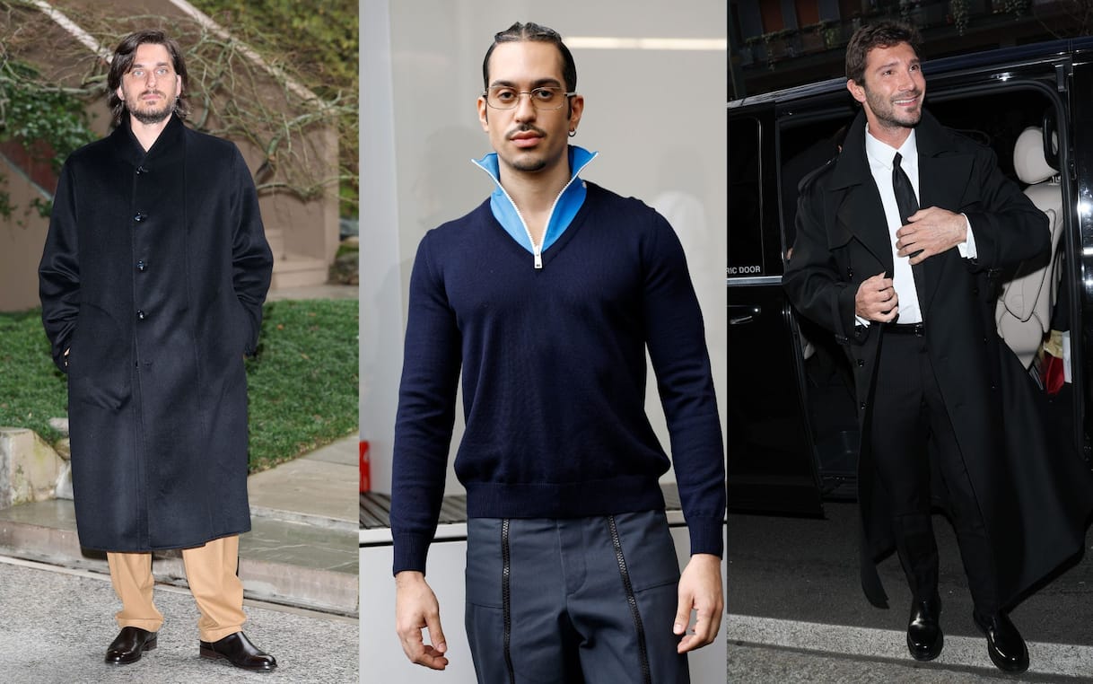 Milano Moda Uomo, star alle sfilate, da Stefano De Martino a Mahmood ...