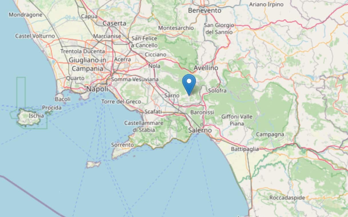 Terremoto di magnitudo 2.3 avvertita nel Salernitano | Sky TG24