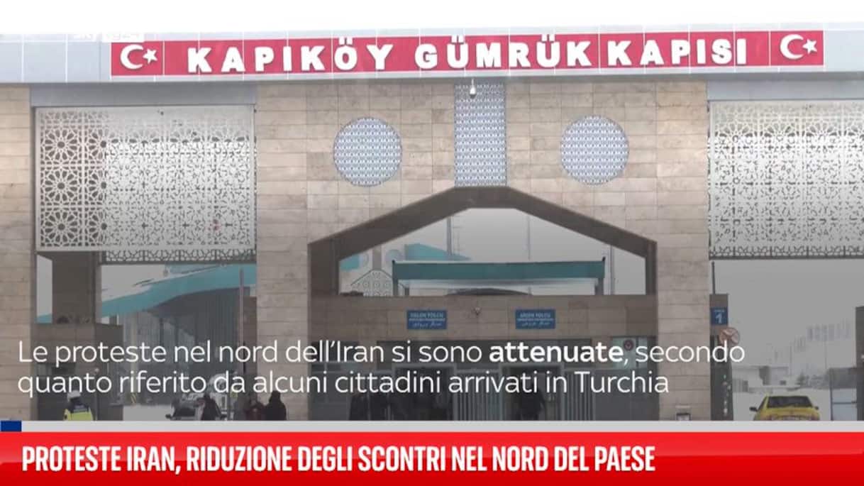 Proteste Iran, riduzione degli scontri nel nord del Paese | Video Sky TG24