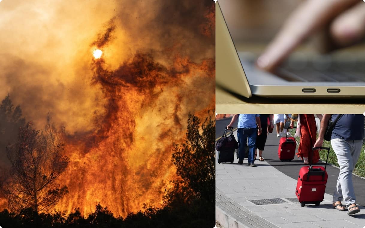 Grecia, la situazione incendi a Rodi e Corfu: cosa fare se hai ...