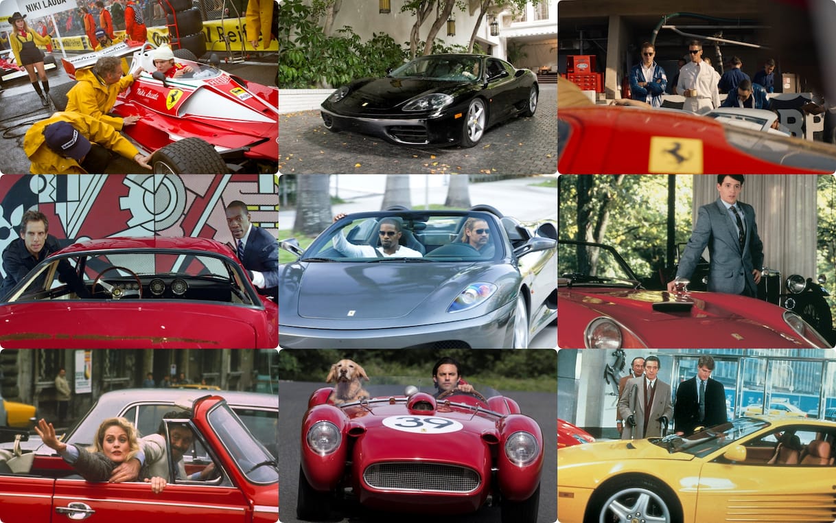 Le Ferrari nel cinema, i modelli più famosi protagonisti di grandi film ...