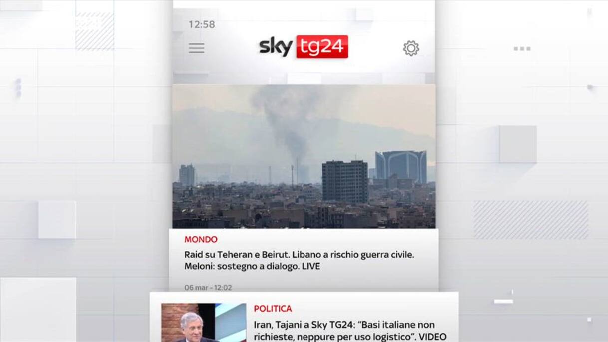 I titoli di Sky TG24 del 6 marzo, edizione delle 13 | Video Sky TG24