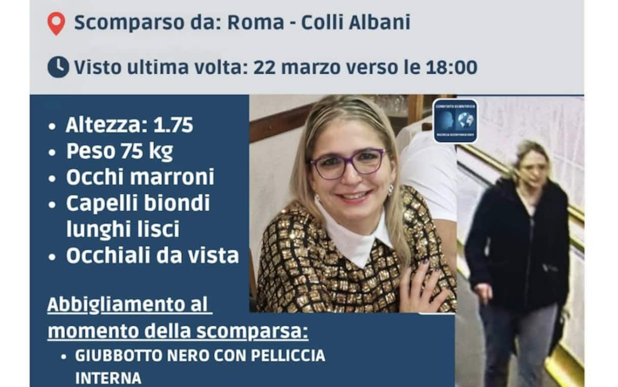 Roma, scomparsa una donna di 35 anni dal 22 marzo: potrebbe essere in ...