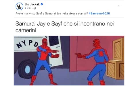 Sanremo 2026, i meme più divertenti sulla prima serata del Festival ...