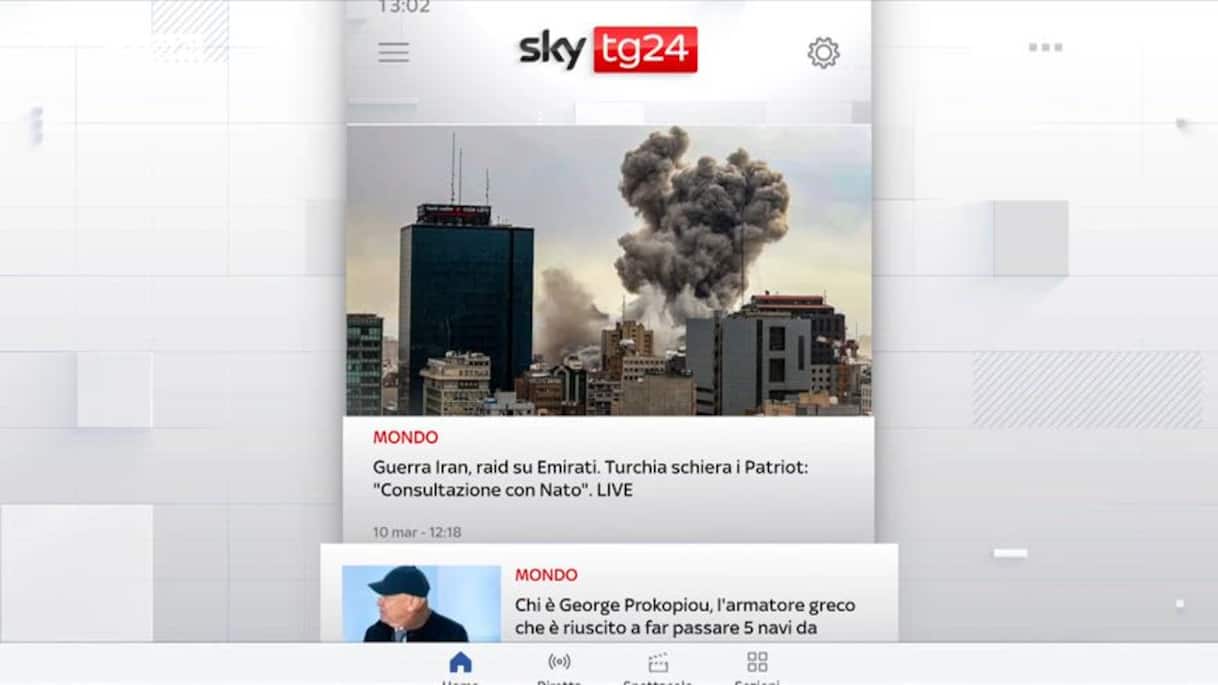 I titoli di Sky TG24 del 10 marzo: edizione delle 13 | Video Sky TG24